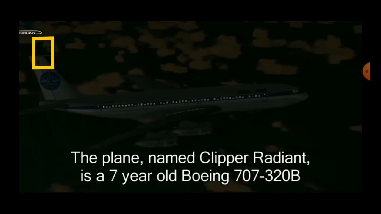 pan am 806 crash animation - YouTube
