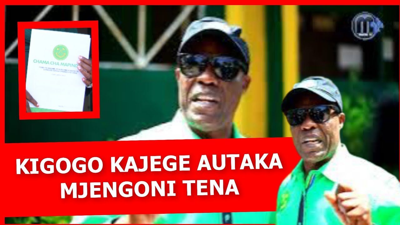 🔴KAJEGE ASEMA YEYE NDO KIGOGO JIMBO LA MWIBARA, ATOA SABABU YA KUTOFIKA ...