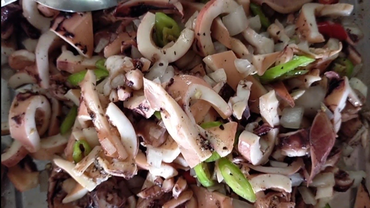 Kinilaw na Pusit - YouTube