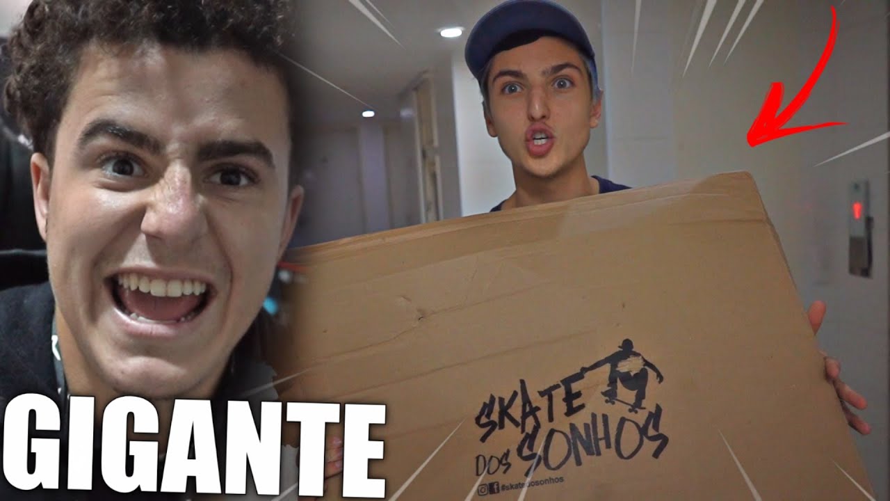 COMPREI SKATE PELA INTERNET!!! (Skate Dos Sonhos) - YouTube
