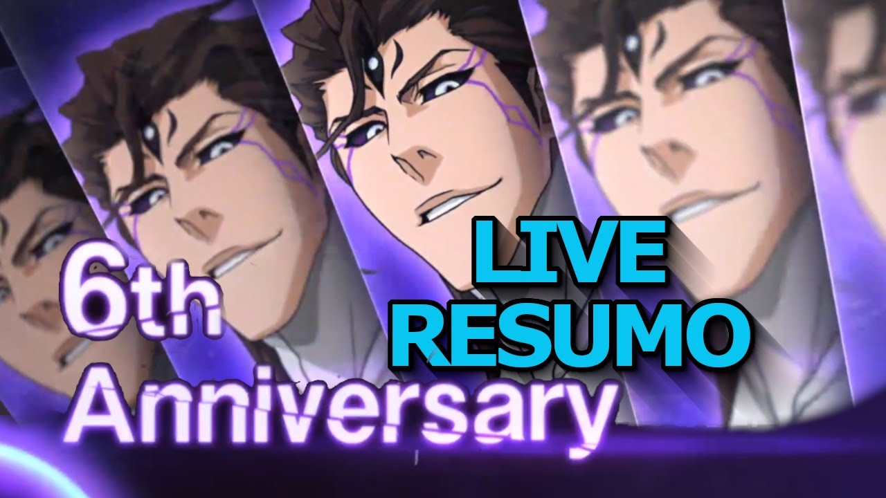 AIZEN GOD ! NOVA VERSÃO AIZEN 6 Aniversario - Bankai Live Resumo Bleach ...