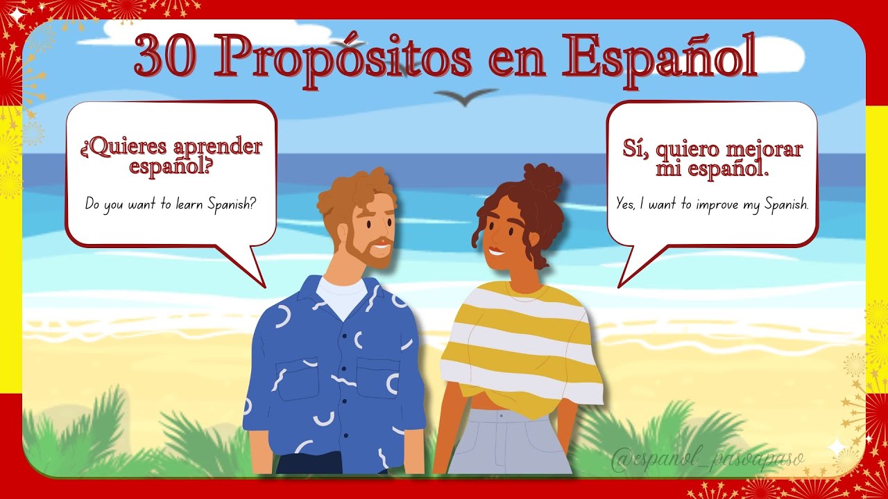 Propósitos de Año Nuevo en Español | 30 Preguntas y Respuestas | New ...