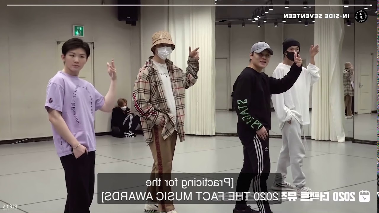 svt fallin flower dance break practice mirrored - YouTube