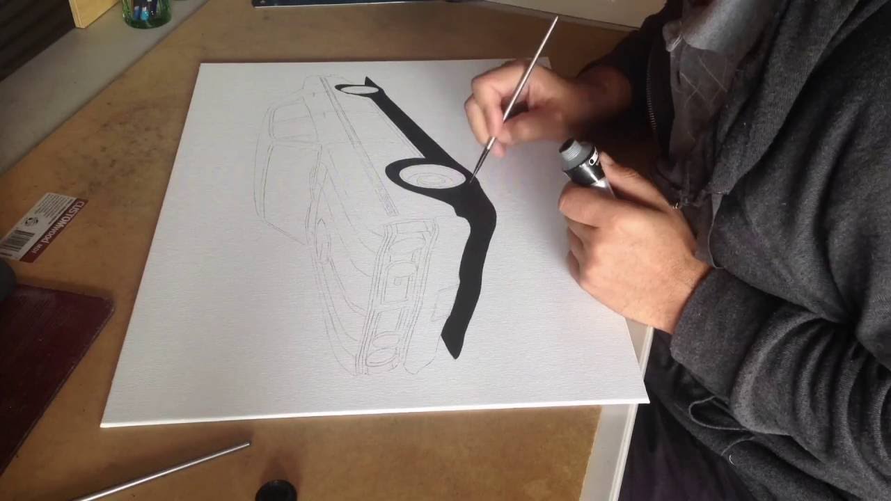 XY Falcon drawing - part 1 - YouTube