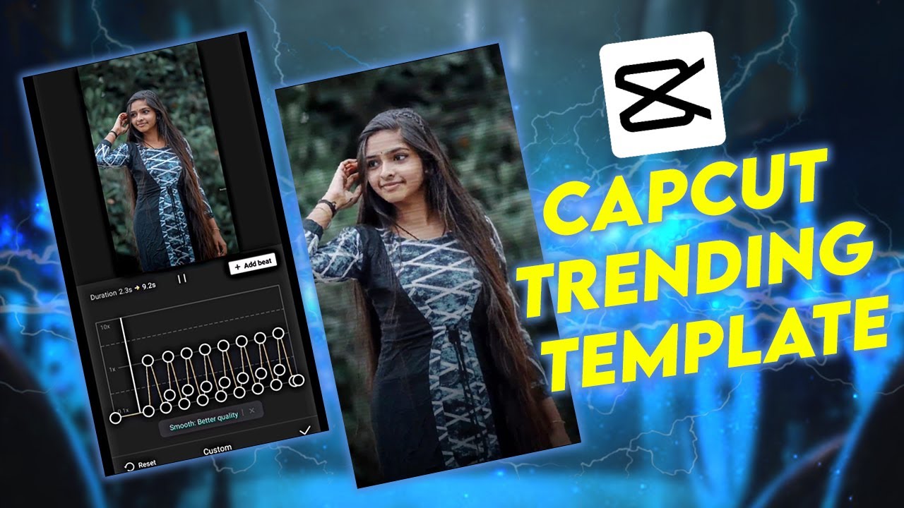 Capcut trending template || Just One Click || 2024 trending instagram ...
