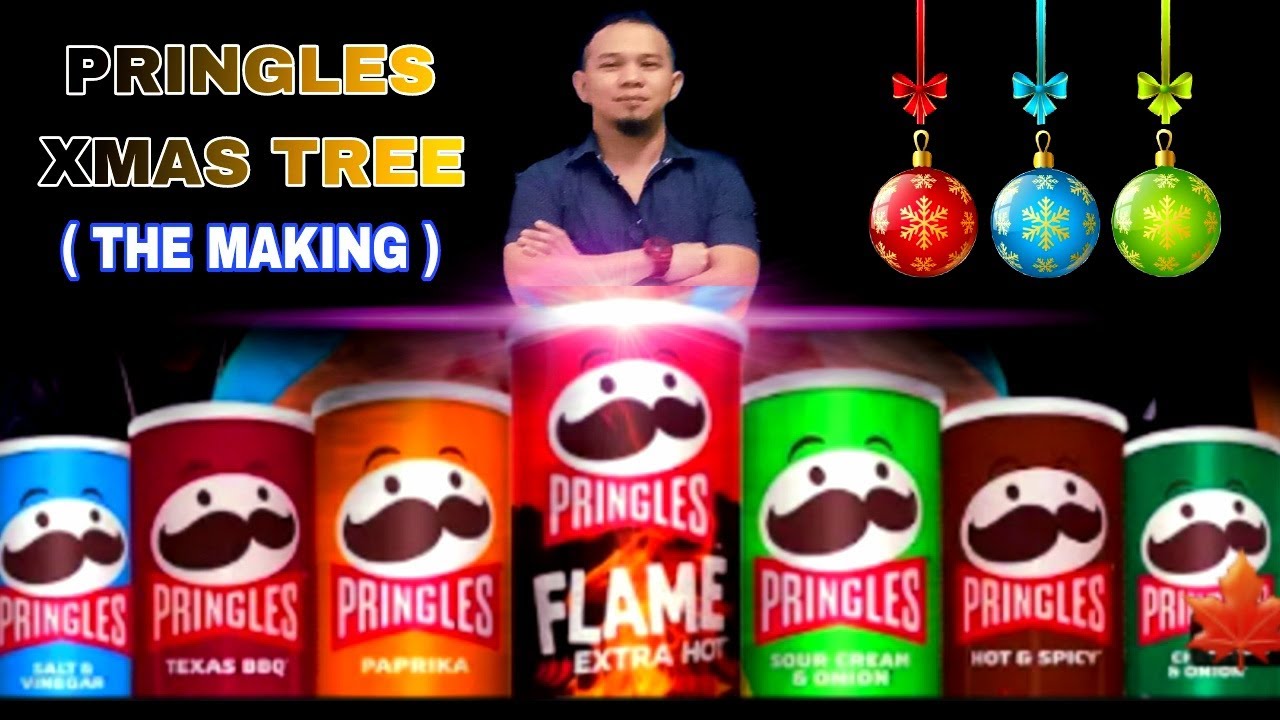 MAKING PRINGLES A 🎄CHRISTMAS TREE🎄#pringles #xmas - YouTube