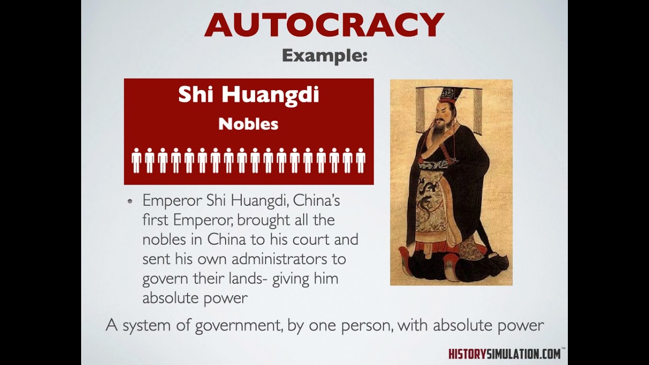 Social Studies Concept: Autocracy - YouTube