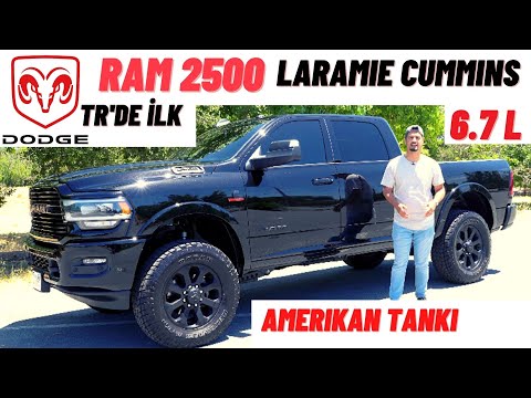 TR'de ilk. 2021 Dodge Ram 2500 6.7L inceleme ve Test Sürüşü