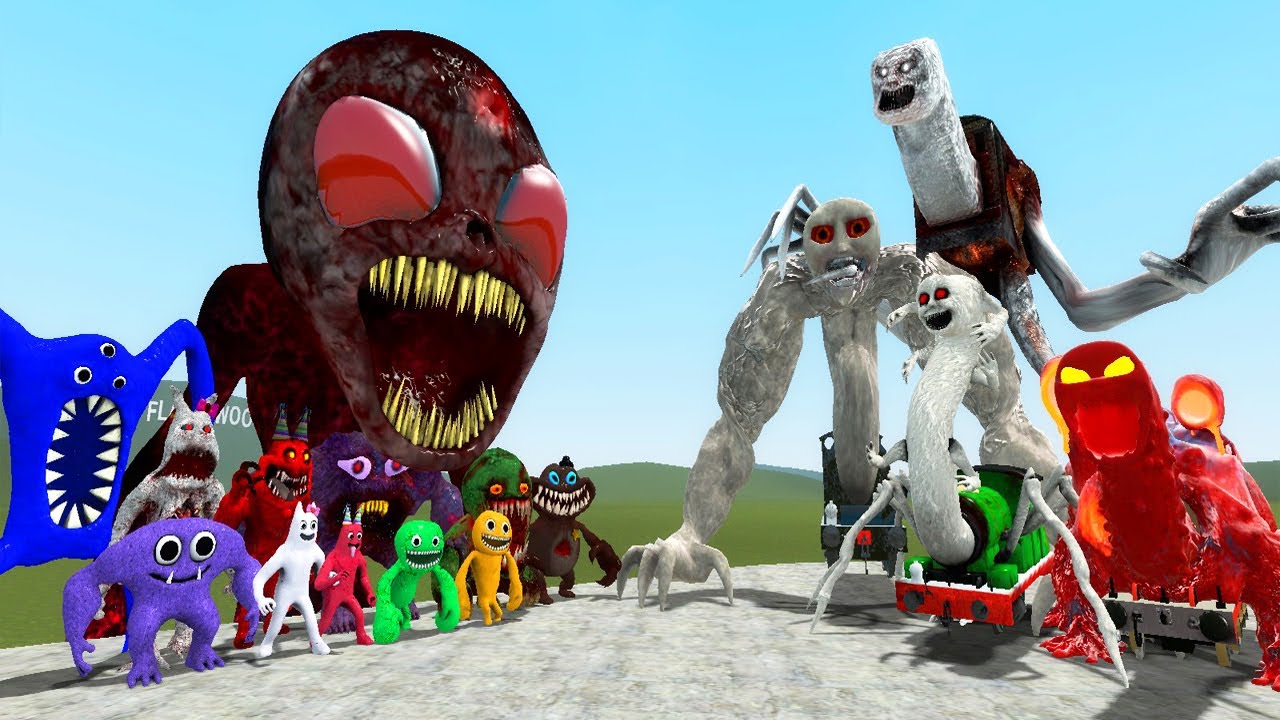 NEW CURSED THOMAS AND FRIENDS, DOUGLAS AND OTHERS VS ALL NIGHTMARE ...