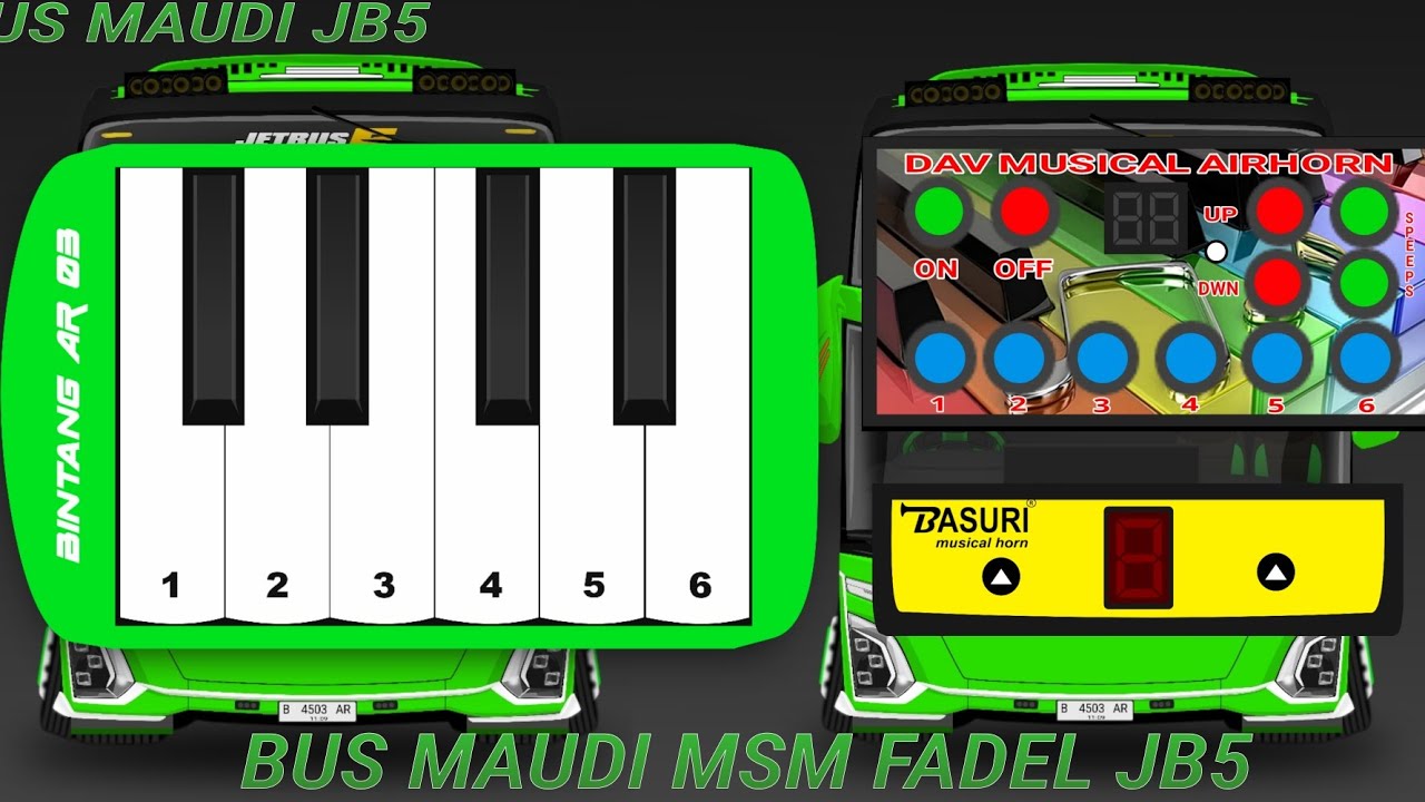 BASURI (MSM FADEL MAUDI JB5) BUS - YouTube