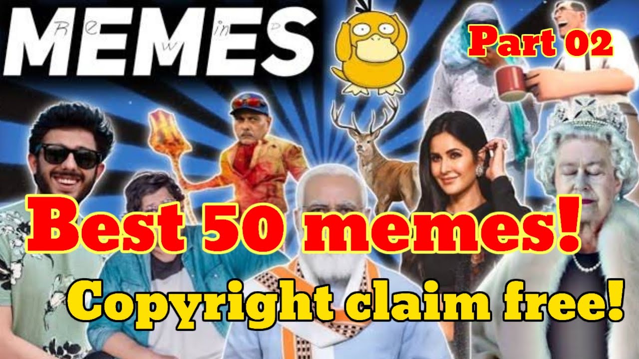Memes for Video editing_Copyright Claim Free_part 02 - YouTube