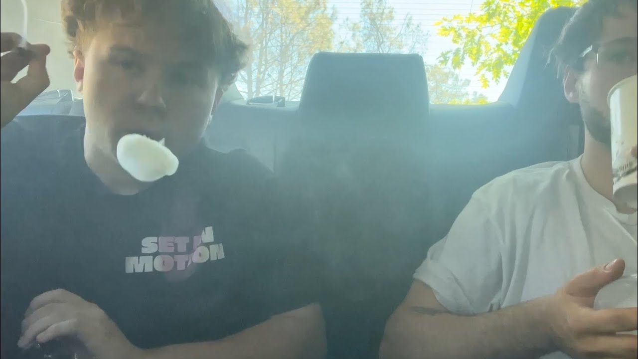 hotboxing my new car for the first time! - YouTube