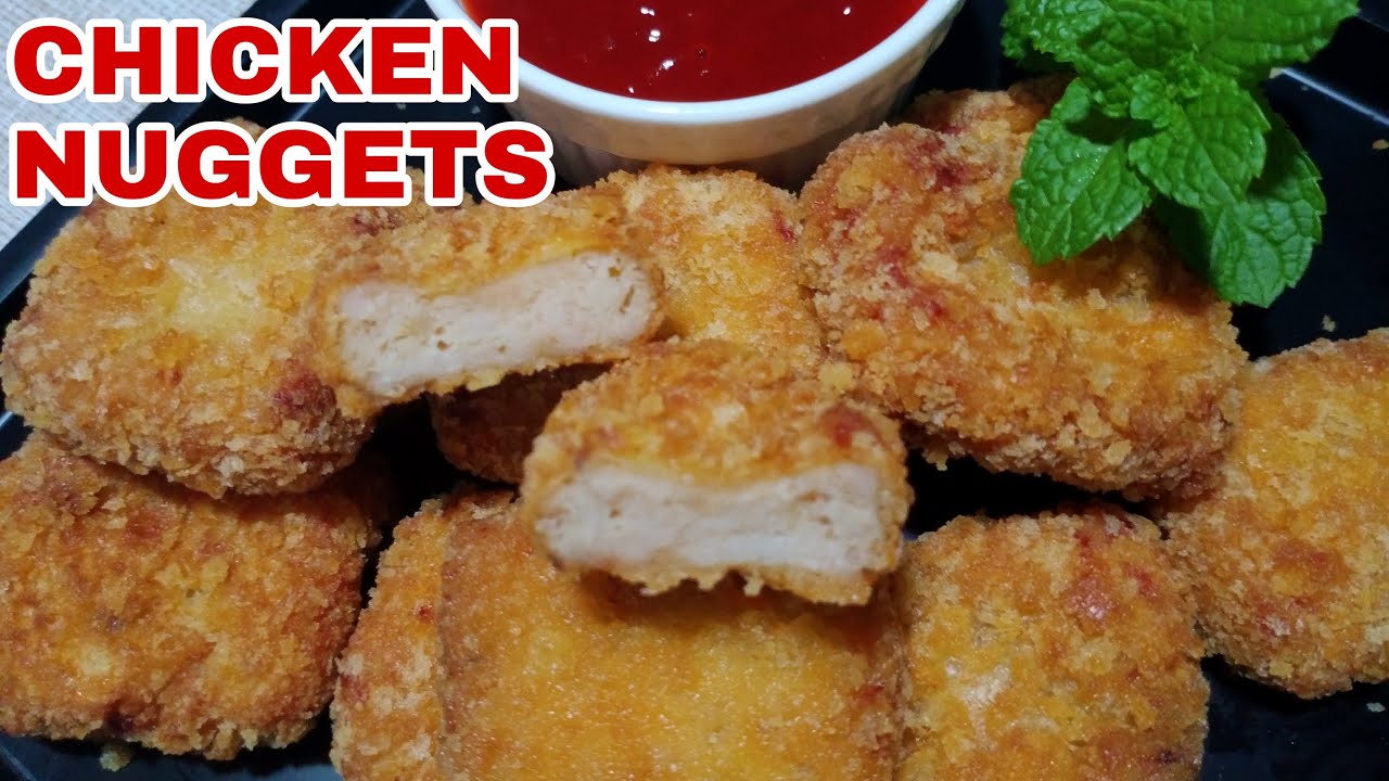 HOMEMADE CHICKEN NUGGETS RECIPE/HOW TO MAKE CHICKEN NUGGETS - YouTube
