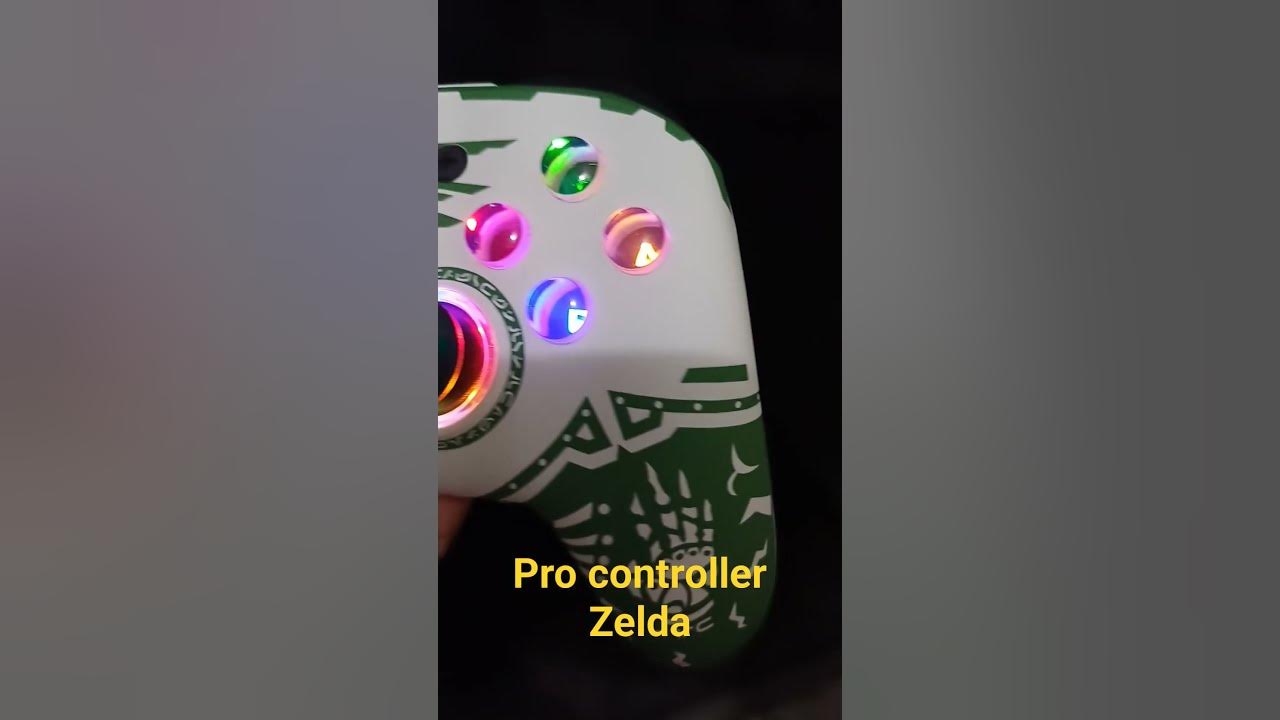 Zelda pro controller - YouTube
