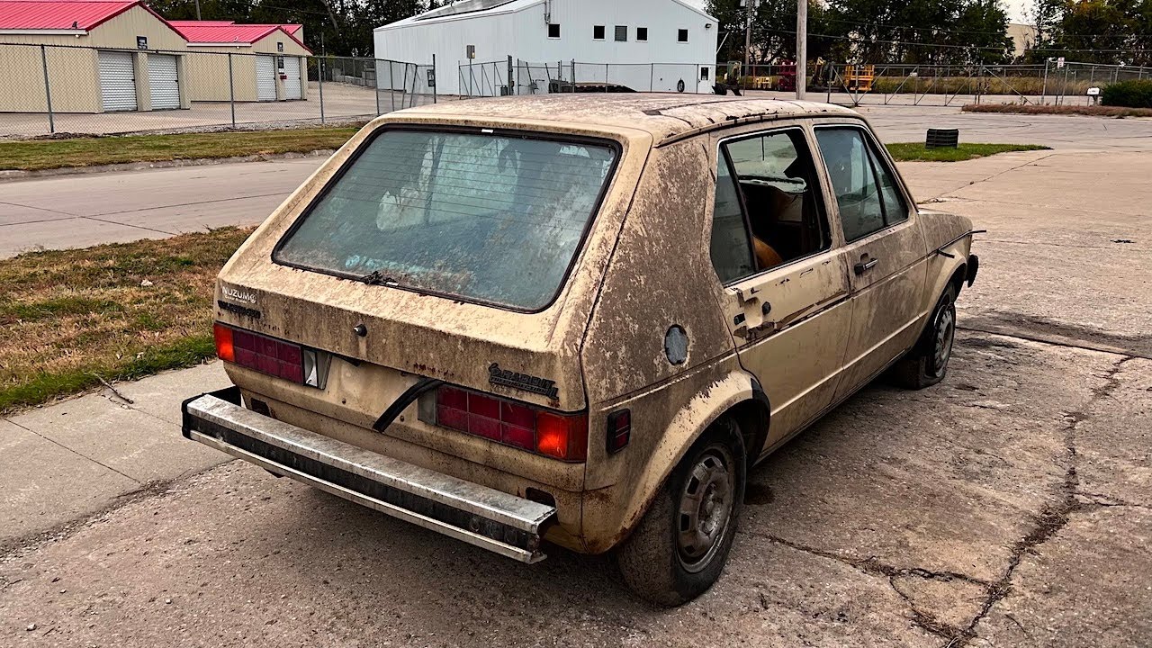 1982 VW Rabbit MK1 Parts Car Tour - YouTube