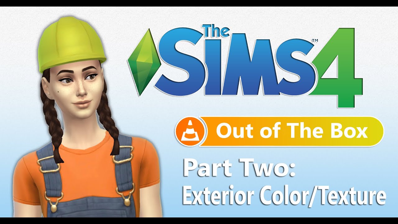 The Sims 4: Out of the Box ~ Building for Beginners (Part 2) - YouTube