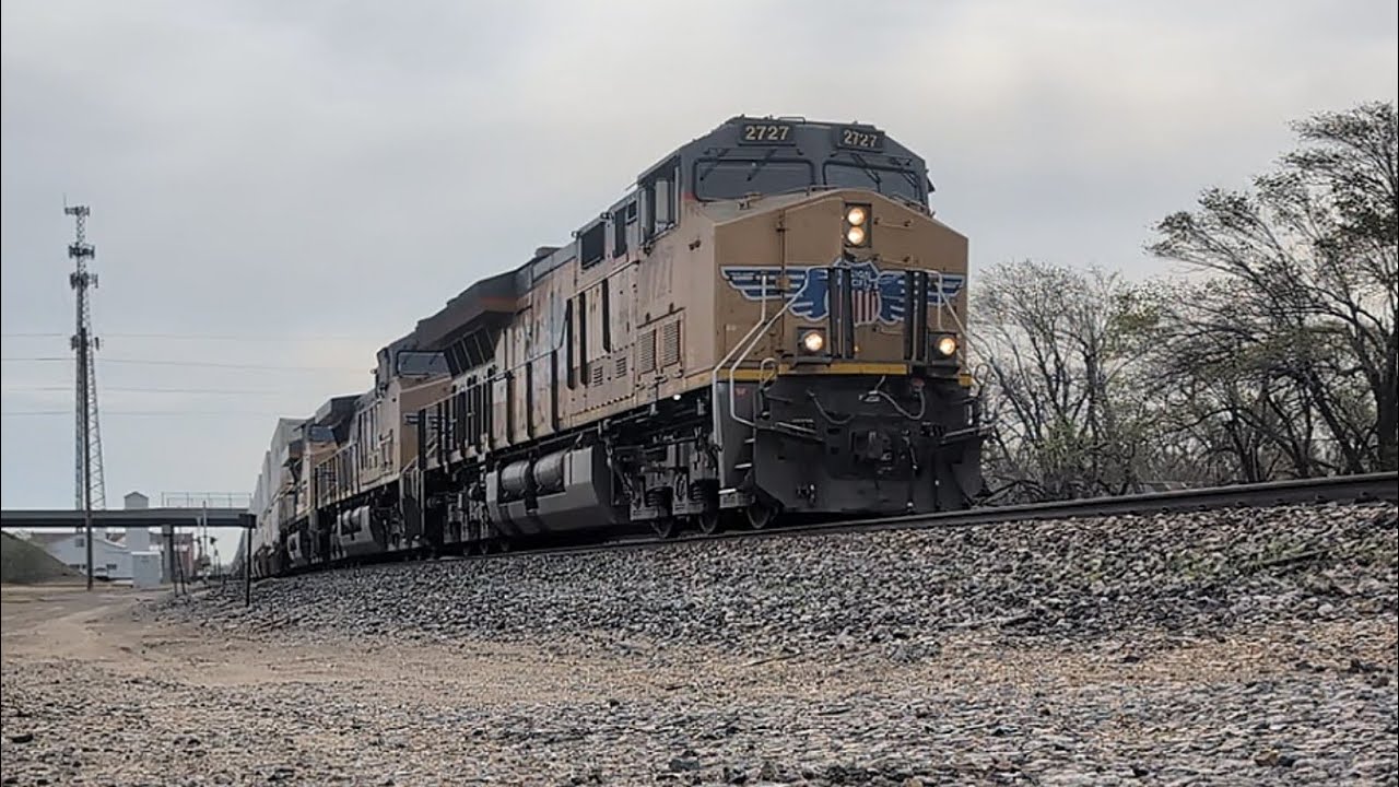 1K sub special feat UP, BNSF, MRL and more!!!! - YouTube
