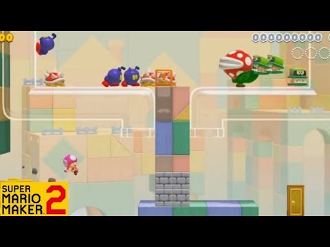 A Title Screen Level But Little Timmy Style [Super Mario Maker 2 ...
