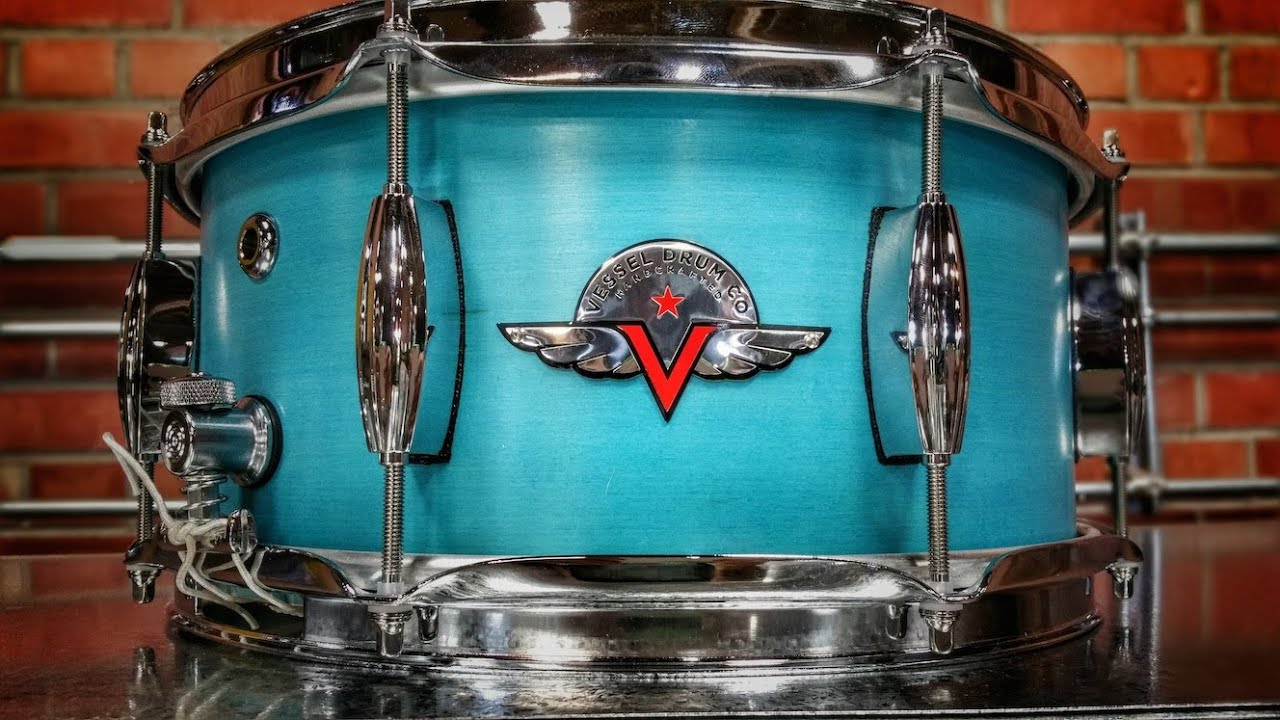 Vessel Drum Co snare drum review - YouTube