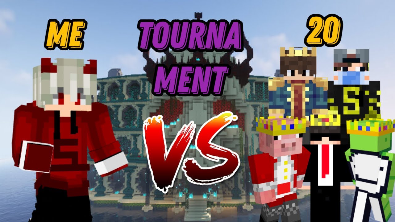 MINECRAFT [1 VS 20] TOURNAMENT💥 - YouTube