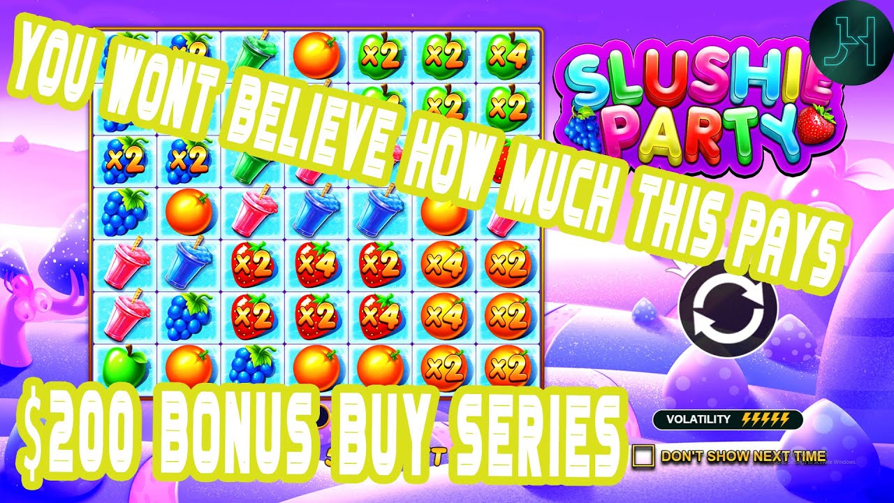 $200 Bonus Buy Series: Can Slushie Party drop in the 256x multis? - YouTube