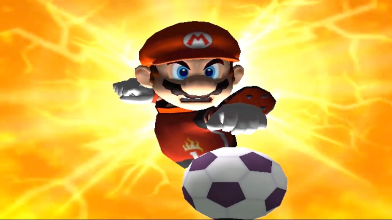 (HD) Mario Movie Game TV mario football strikers Mario WALUIGI DK Yoshi ...