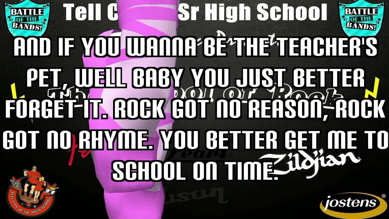School of Rock - Teacher's Pet Lyric Video - YouTube