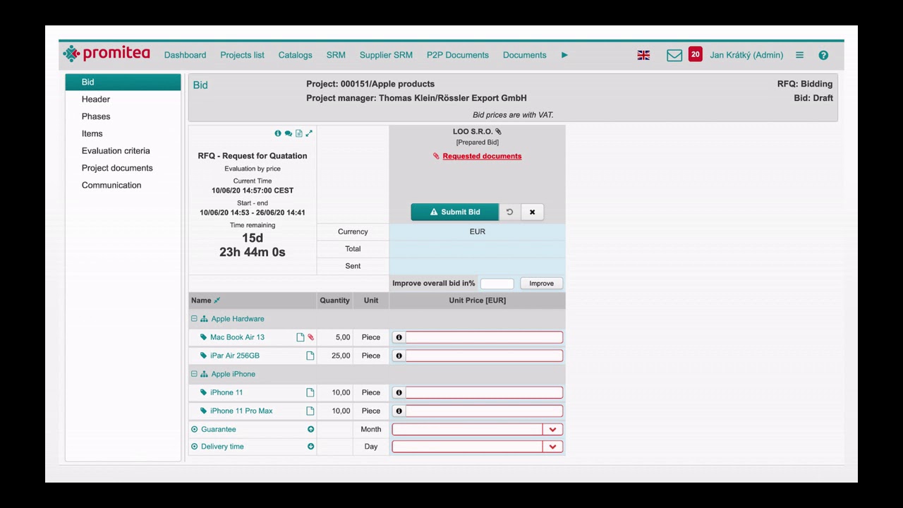 Promitea - module Sourcing (EN) - YouTube