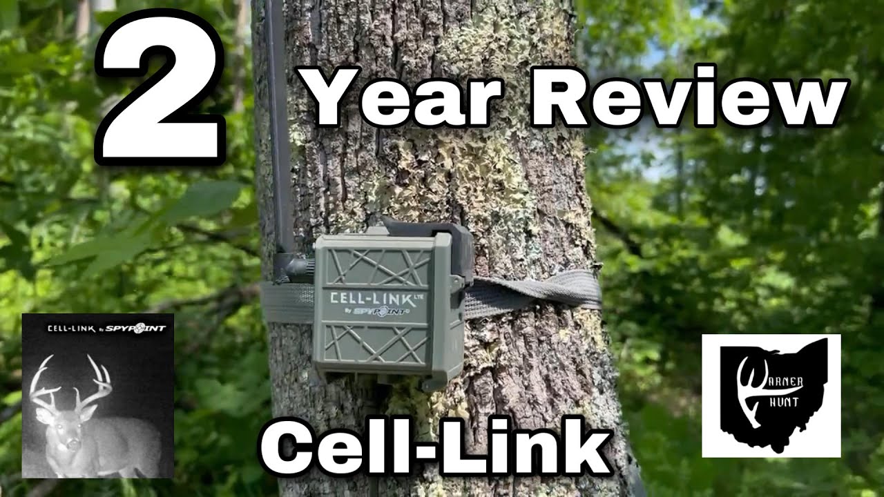 Cheap Cell Camera Setup : 2 Year Review : Spypoint Cell-Link - YouTube