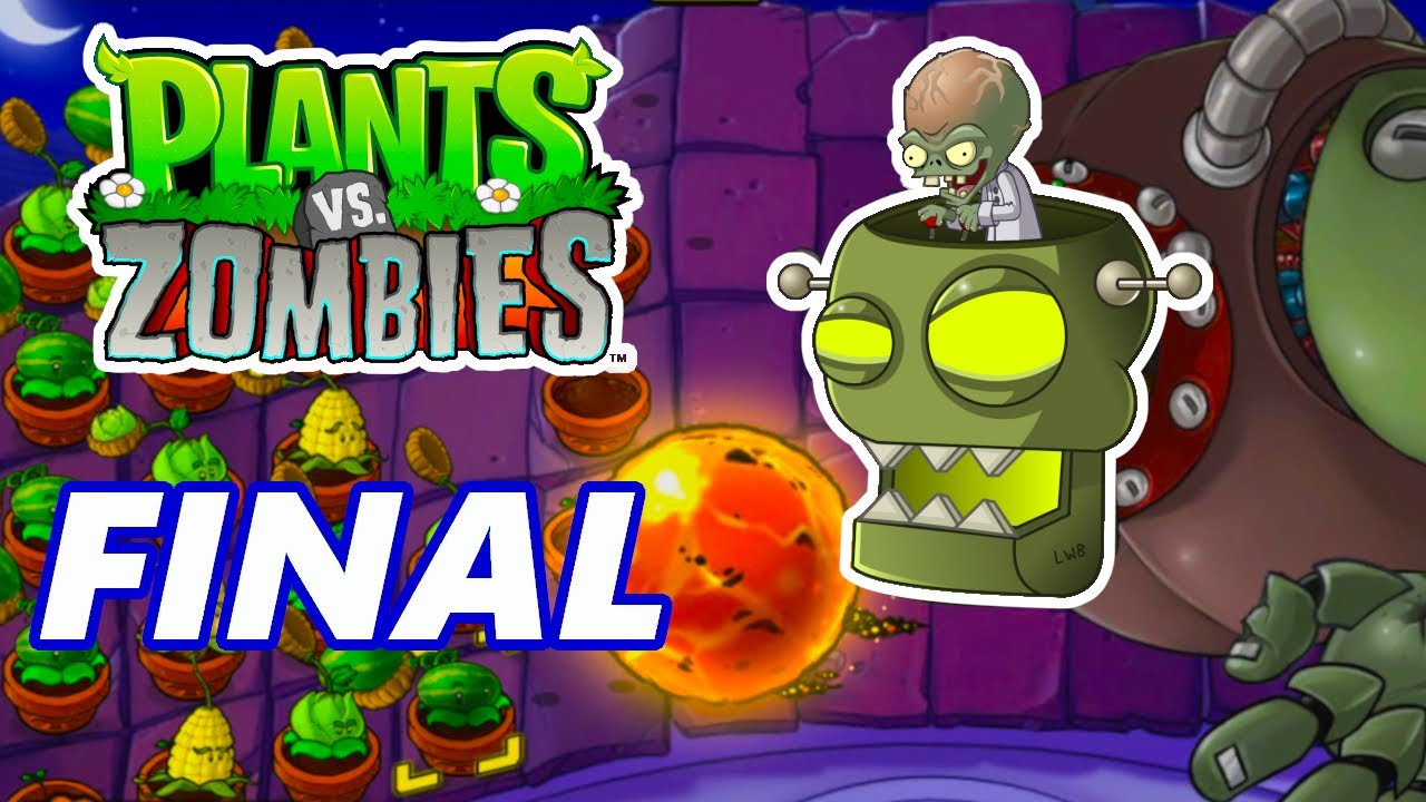 #PVZ FINAL JEFE ZOMBI | Plants vs Zombies Parte #36 | Esteban Raptor ...