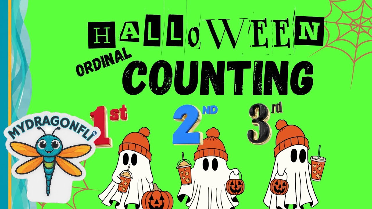 Learn Ordinal Numbers with Halloween Fun! - YouTube