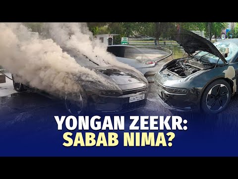 Toshkentda zaryadga qo‘yilgan elektromobil nega yonib ketgandi?