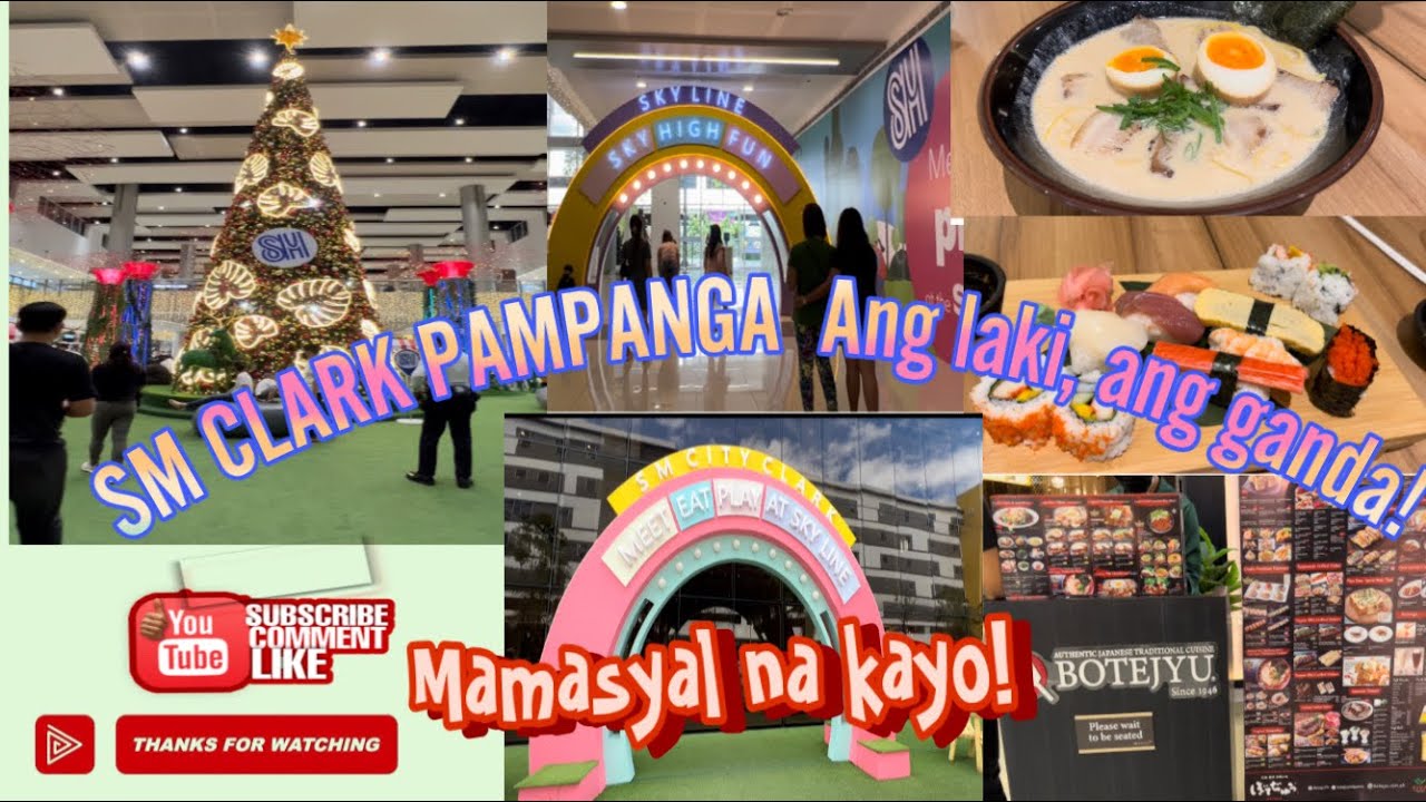 WALKING TOUR AT SM CLARK, PAMPANGA. HUGE, NICE AND BEAUTIFUL MALL ...