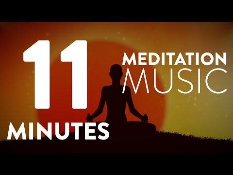 Meditation Music 11 minutes - Relaxing music - Sleep music (music without melody)