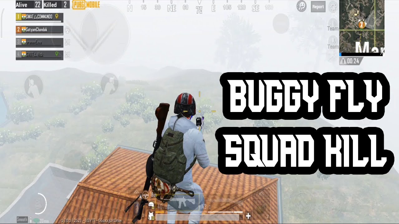 BUGGY FLY AND SQUAD KILL | PUBG MOBILE - YouTube