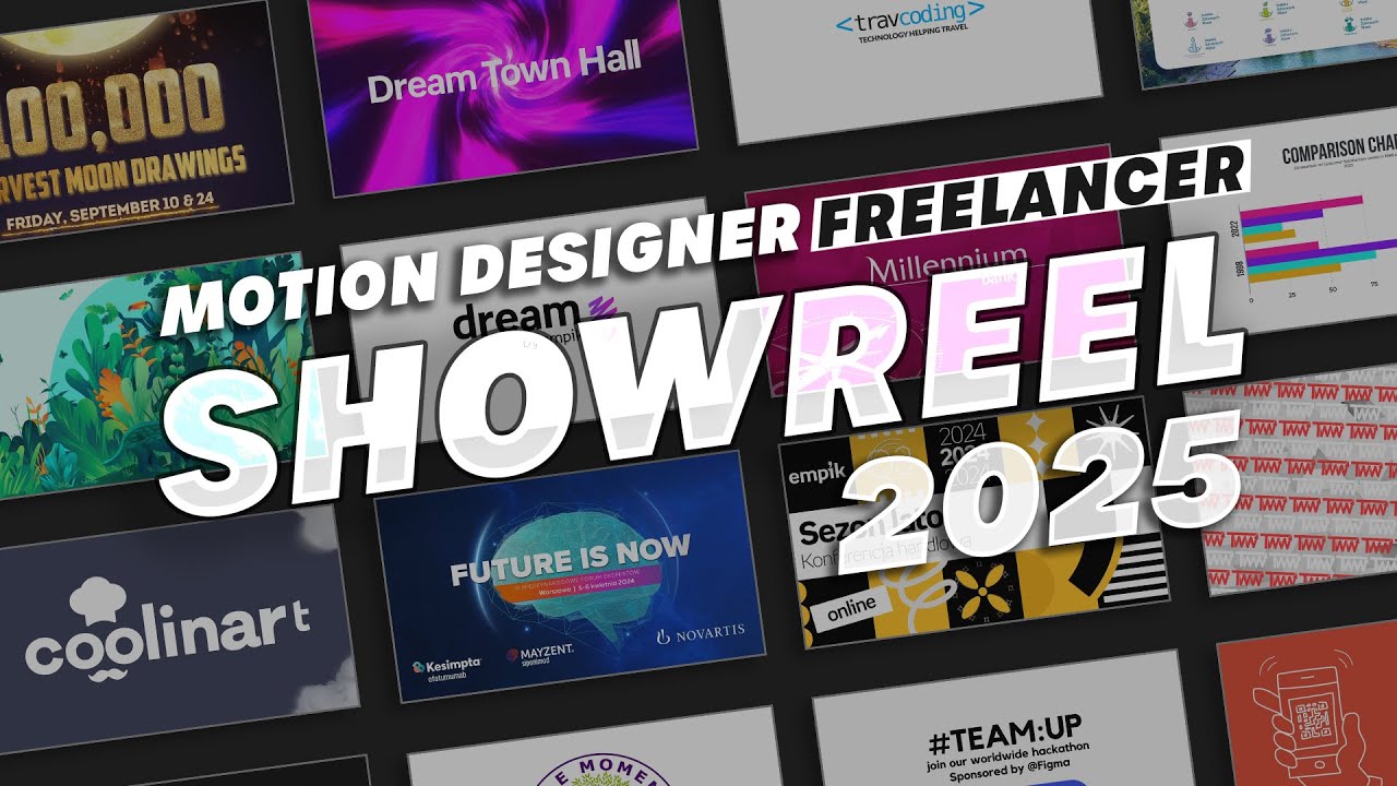 Best Motion Design Projects | Showreel 2025 - YouTube