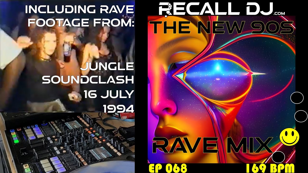 068 - The NEW 90's RAVE Mix (169 bpm) - JUNGLE / DNB / REMIX / VOCAL ...
