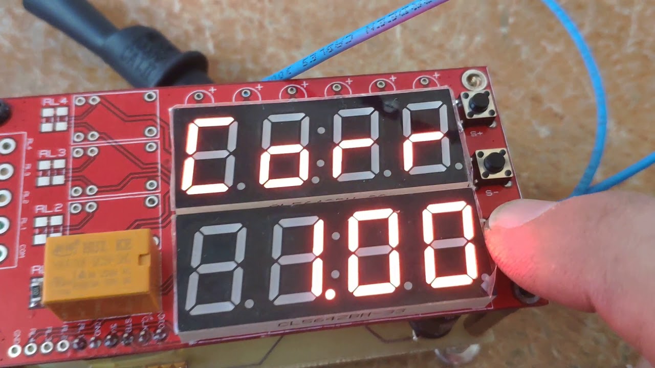 Three phase over current relay made with stm32 microcontroller - YouTube