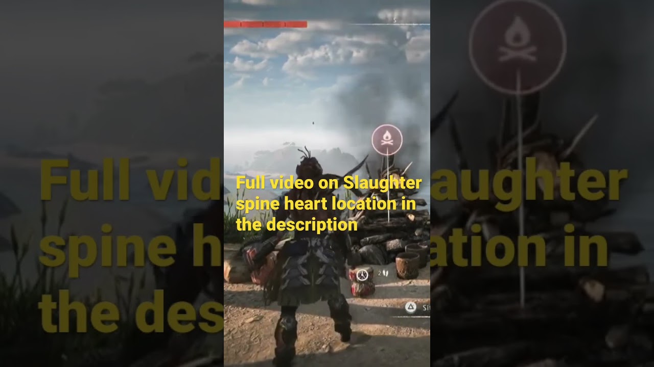 SlaughterSpine heart location | Horizon forbidden west - YouTube