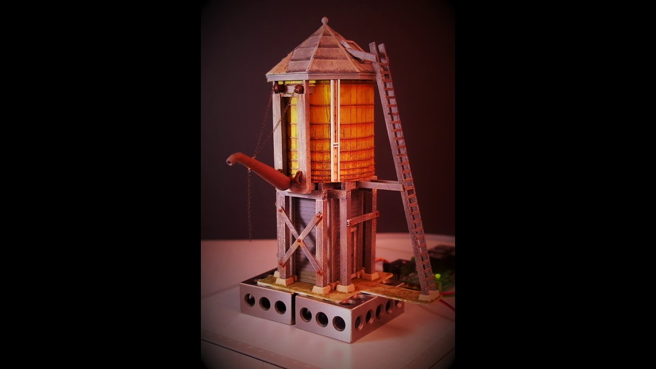Animated Water Tower - YouTube