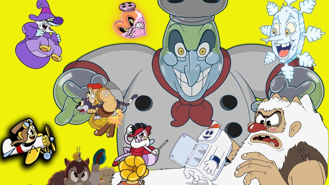 CUPHEAD DLC ALL ENEMIES - USED ONLY PLANE - RANK S - NO DAMAGE - EXPERT ...