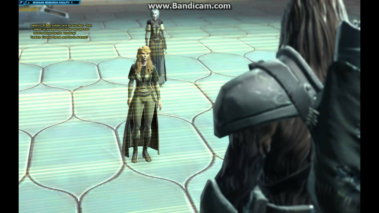 Swtor - Jedi Consular - Jakarro and C2-D4 - Manaan - YouTube