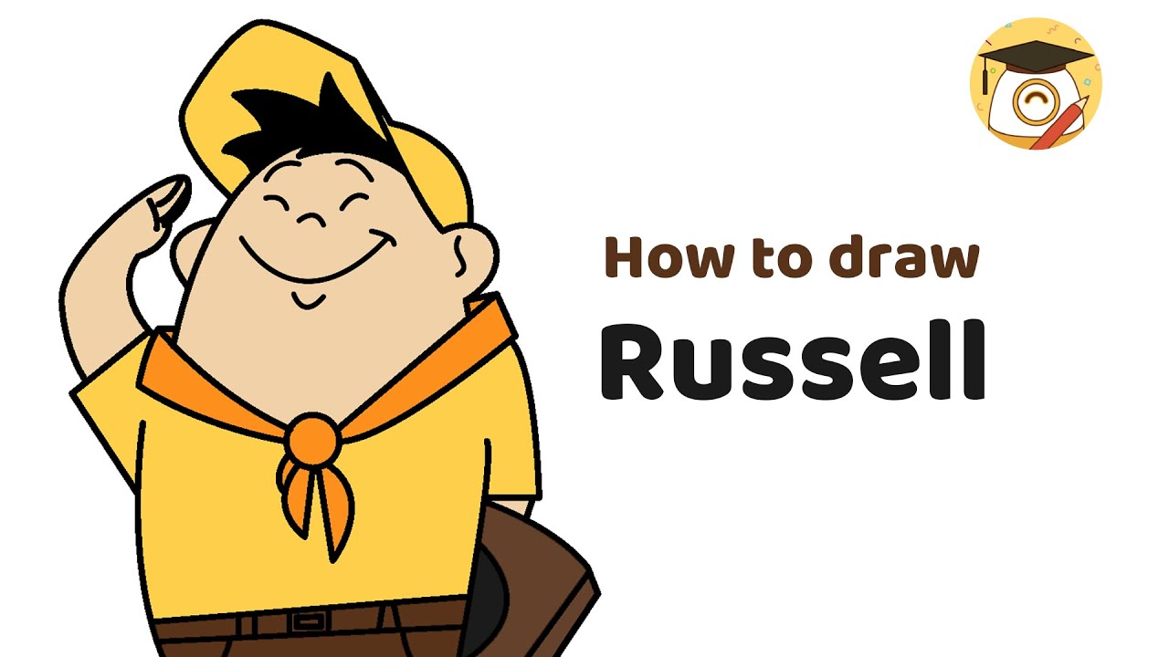 How to draw Russell | WEDRAW Eggy Educational Drawing Robot Toy - YouTube