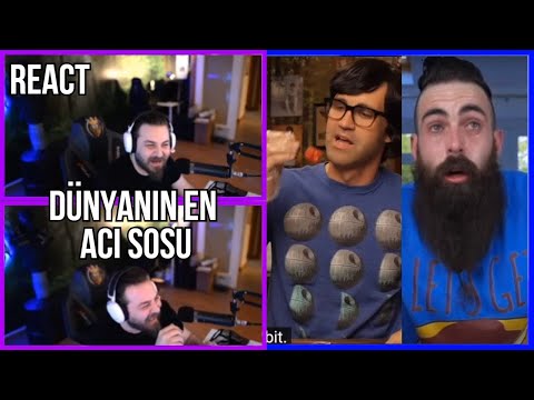 Elraenn Reacting Dünyanın En Acı Sosunu Yiyen İnsanları
