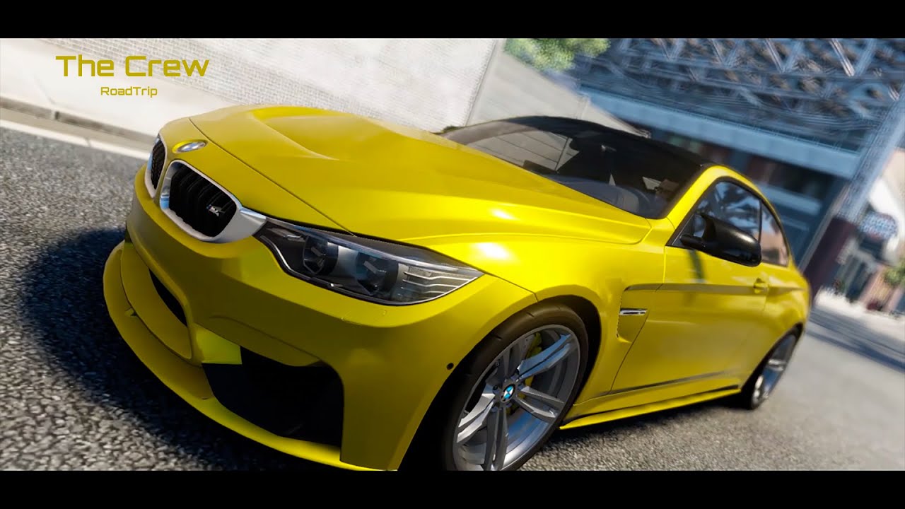 BMW M4 Gold TheCrew - RoadTrip [ULTRA HD] - YouTube