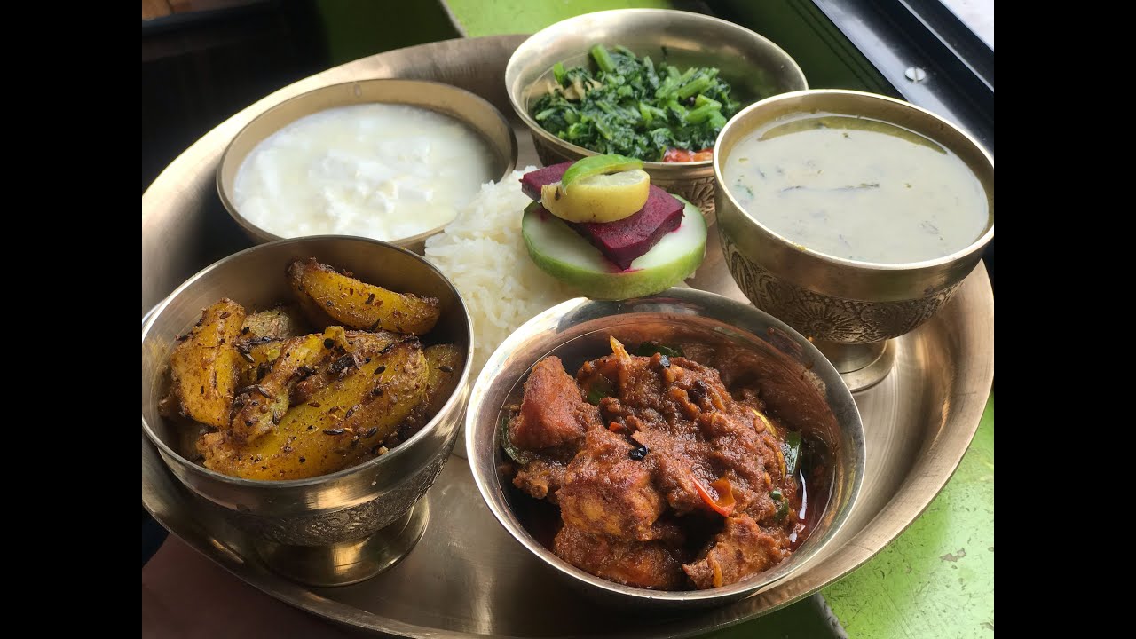 Nepali Thali Set (Authentic) | Traditional recipe | CookwithKreety ...