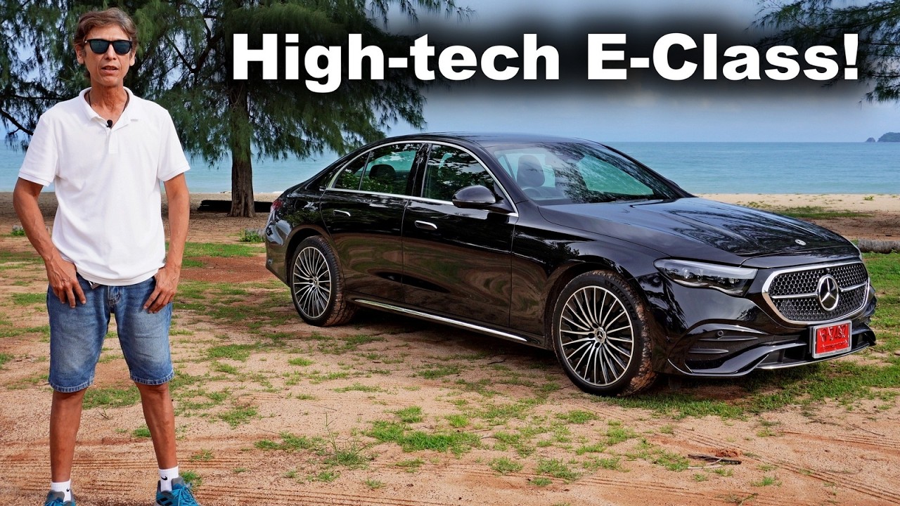 2024 Mercedes-Benz E-Class Review: The most high-tech Mercedes! - YouTube
