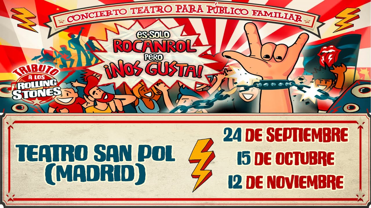 ES SOLO ROCANROL - Musical de los Stones para toda la familia - YouTube