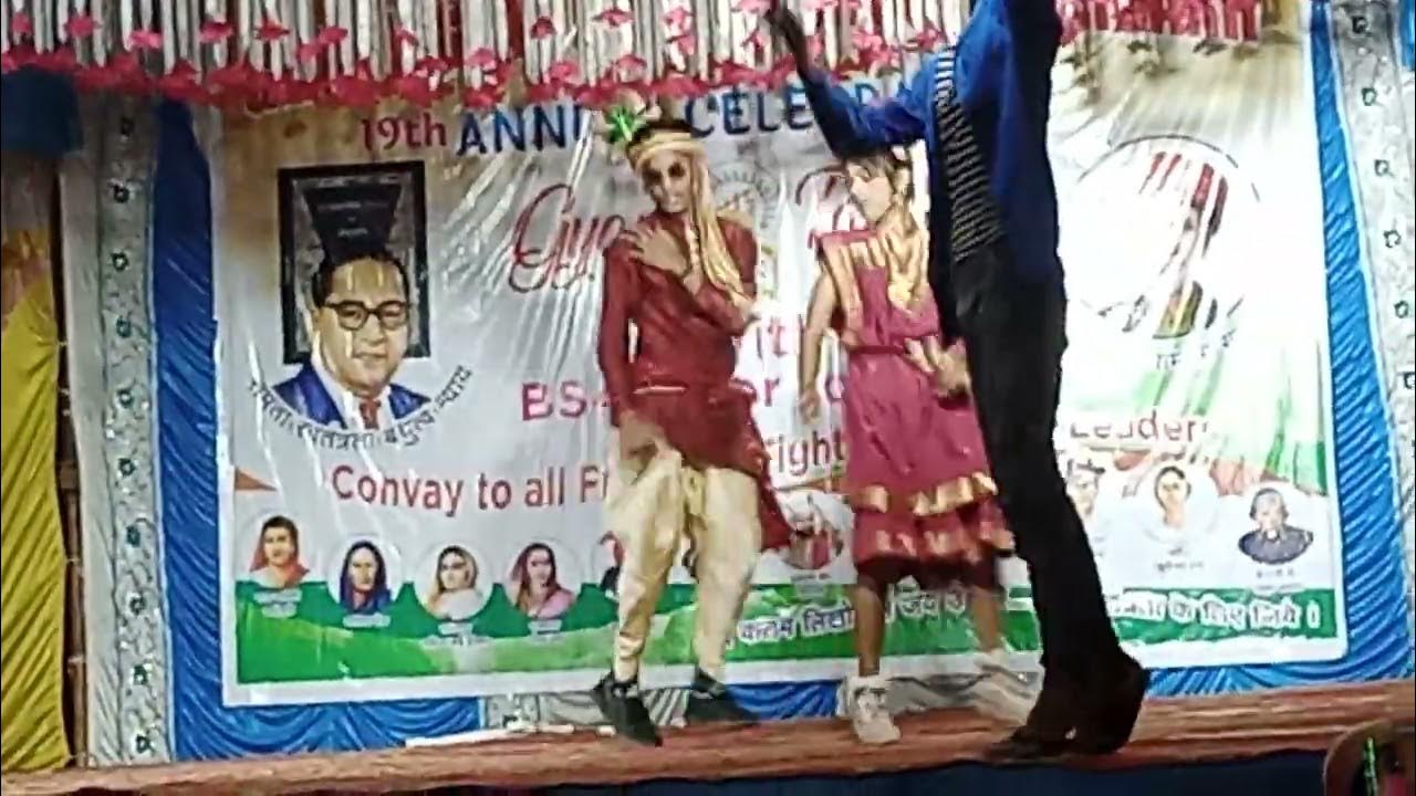 brother and sister sambalpuri dance ........gyan vigyan school bilaigarh - YouTube