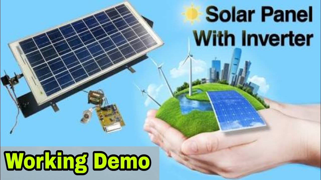 Working of a Solar Inverter Project | Electrical Engineering | Solar ...